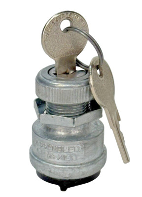 NEW GENUINE POLLAK 2-POSITION 2-POLE HEAVY DUTY IGNITION SWITCH W/ TWO ...