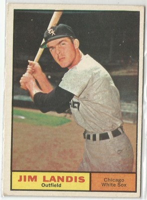 1961 Topps Baseball #271 Jim Landis - Chicago White Sox | eBay