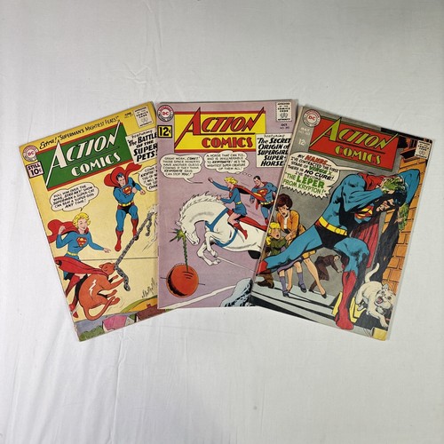 Action Comics Lot of (3) 1961-62-68 DC Comic Books. #277, 293, 363. | eBay