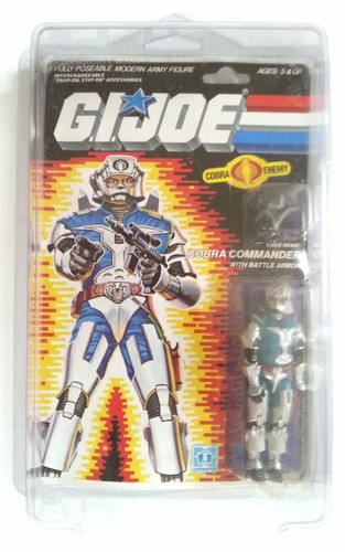 GI Joe "Cobra Commander" Battle Armor 1986 Factory Sealed MOC & Never ...