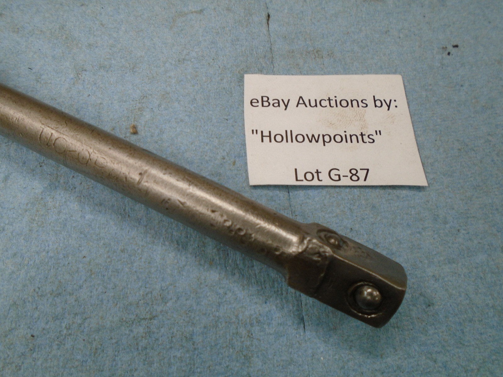 Snap-On Mid 1920's 1/2" Drive Socket Long Tee T Handle Rotating Grip #3 ...