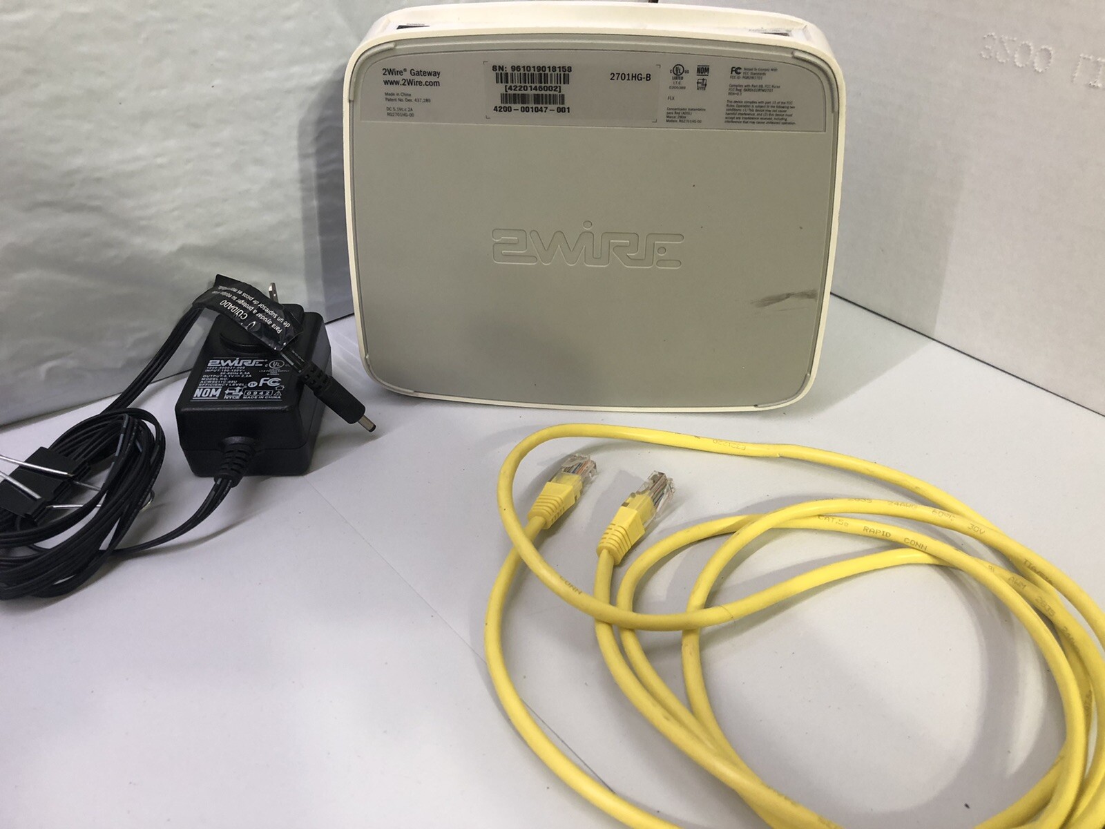 2Wire 2701HG-B 54 Mbps 4-Port 10/100 Wireless G Router 764964410564| eBay