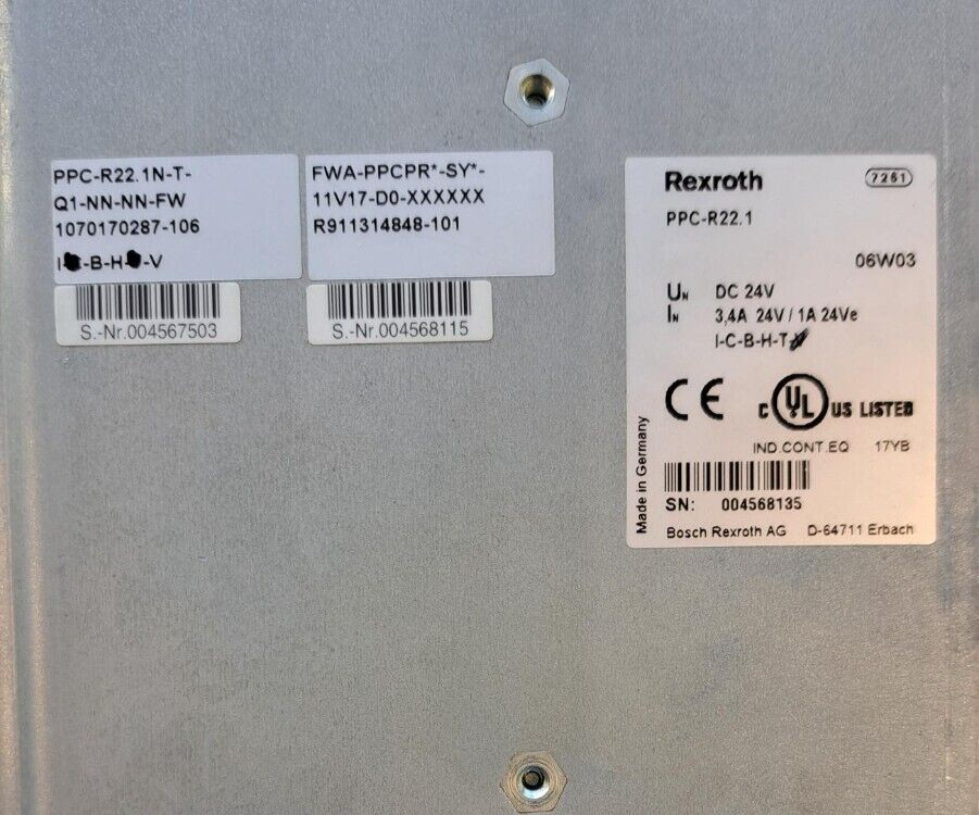 Bosch Rexroth PPC-R22.1 | eBay