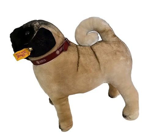 Steiff American Kennel Club Pug Dog FAO Schwarz, Ear Tag Attached | eBay