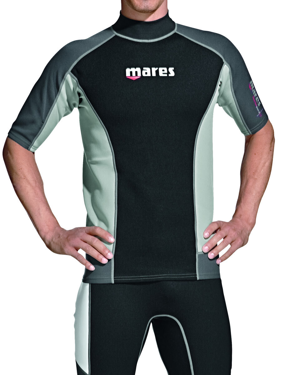 Mares Rash Guard Top - Mens Short Sleeve | eBay