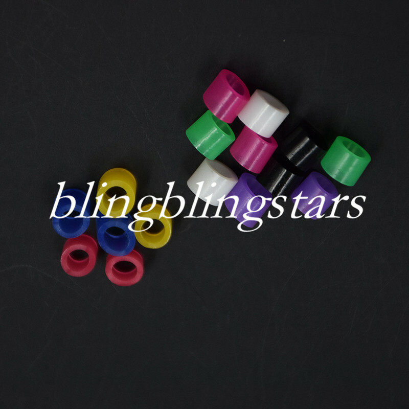 1000 Pcs Dental Silicone Color Code Rings Bands Hygienist Instruments ...