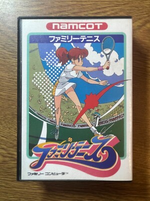 COMPLETE BOXED NINTENDO FAMICOM FAMILY TENNIS | eBay