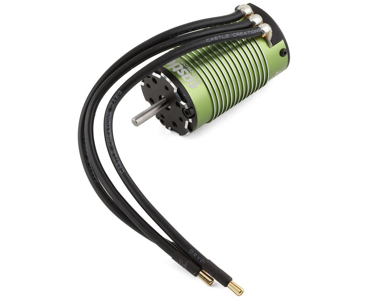 Castle Creations 1515 Sensored 4-Pole Brushless Motor 2200kV CSE060 ...