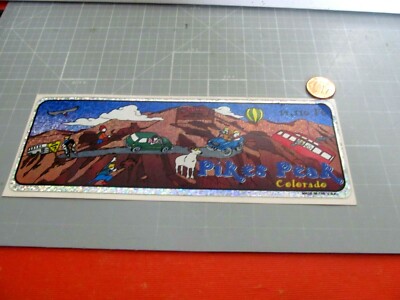 PRIZM PIKE'S PEAK VINTAGE COLOADO Sticker Decal ORIGINAL old stock | eBay