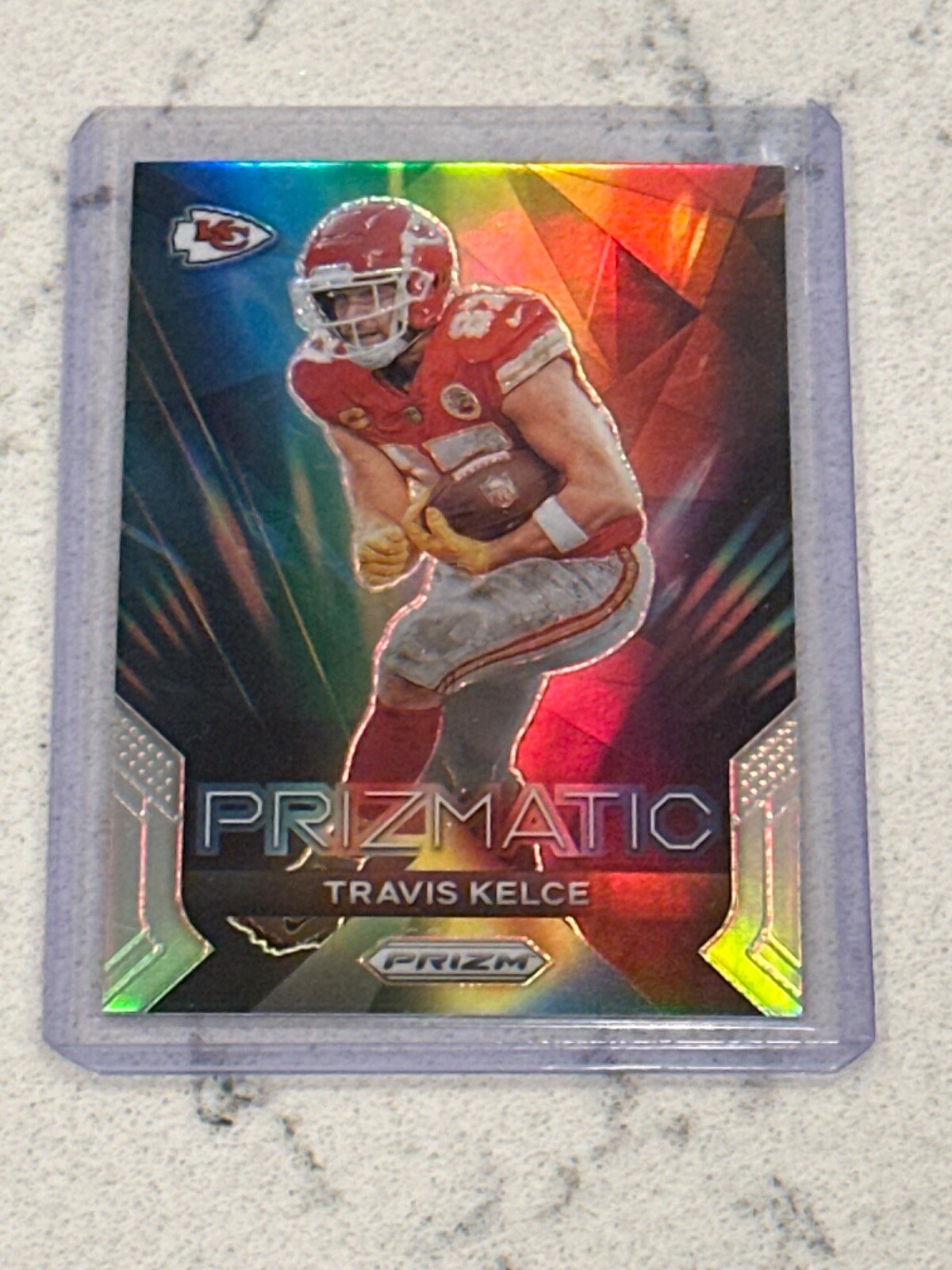 2023 Panini Prizm Football Travis Kelce Prizmatic #10 Kansas City ...