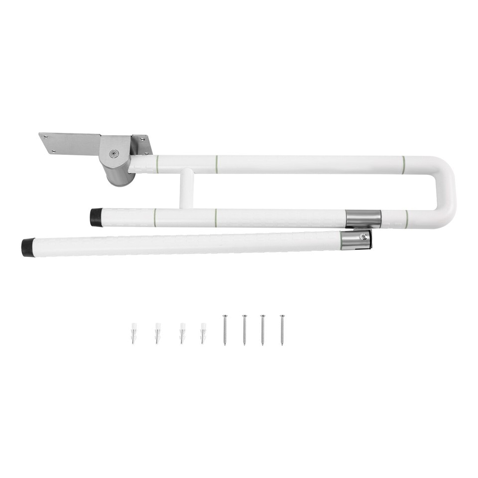 Folding Handicap Grab Bars Rails Toilet Handrails Bathroom Support ...