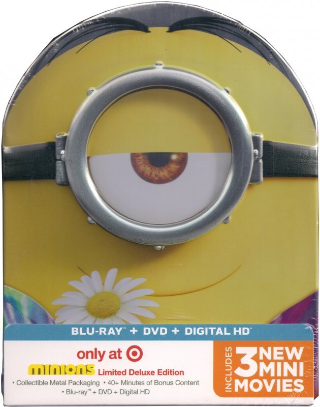 Minions [with DVD Steelbook] [Blu-ray] DVD | eBay