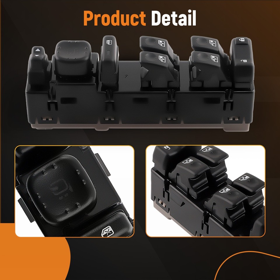 Driver Side Master Power Window Control Switch For Hummer H2 2003-06 ...