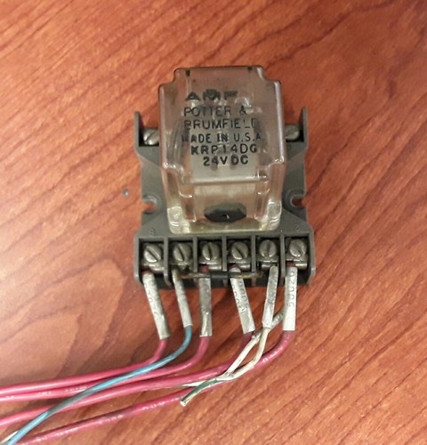 AMF Potter & Brumfield Relay KRP14DG, 24VDC, 27E123 | eBay