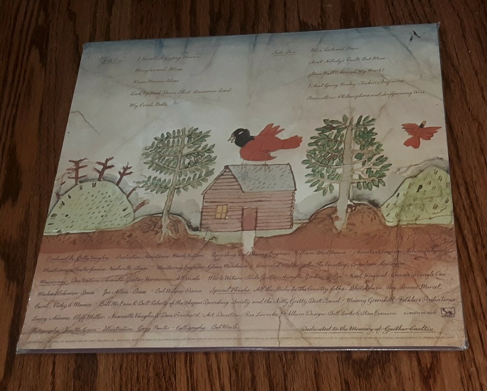 SEALED NEW DOC AND MERLE WATSON LONESOME ROAD UNITED ARTISTS 1977 ...