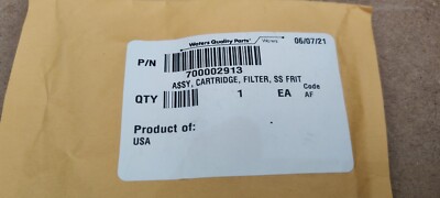 NEW! Waters SS Filter Frit Cartridge Assembly 700002913 | eBay