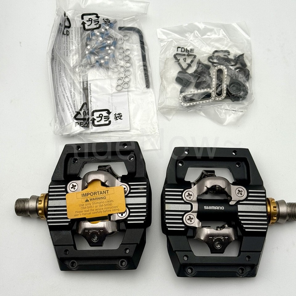 Shimano SAINT PD-M821 Downhill Enduro SPD Pedals Black Chromoly MTB ...