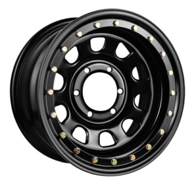 17 INCH KING STEEL D-LOCKER WHEEL 17X8 5X150 +0 OFFSET BLACK BRAND NEW ...