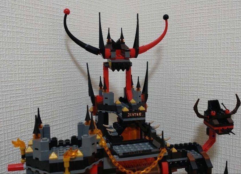Lego NEXO KNIGHTS Jestro's Volcano Lair 70323 In 2016 No Box Used Japan ...