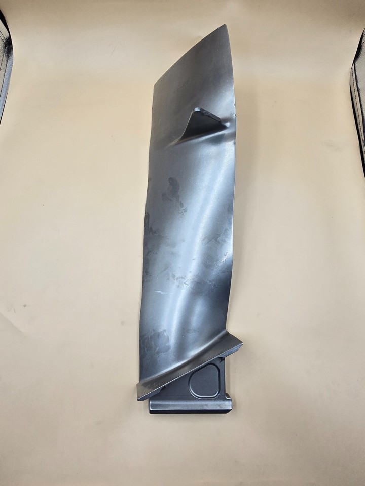 Scrap Titanium Jet Engine Fan Blade 50 cm for collectors | eBay