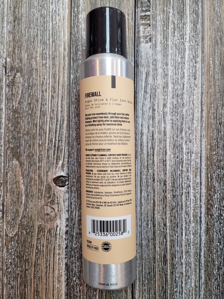AG Care Firewall Argan Shine & Flat Iron Spray 5 oz | eBay