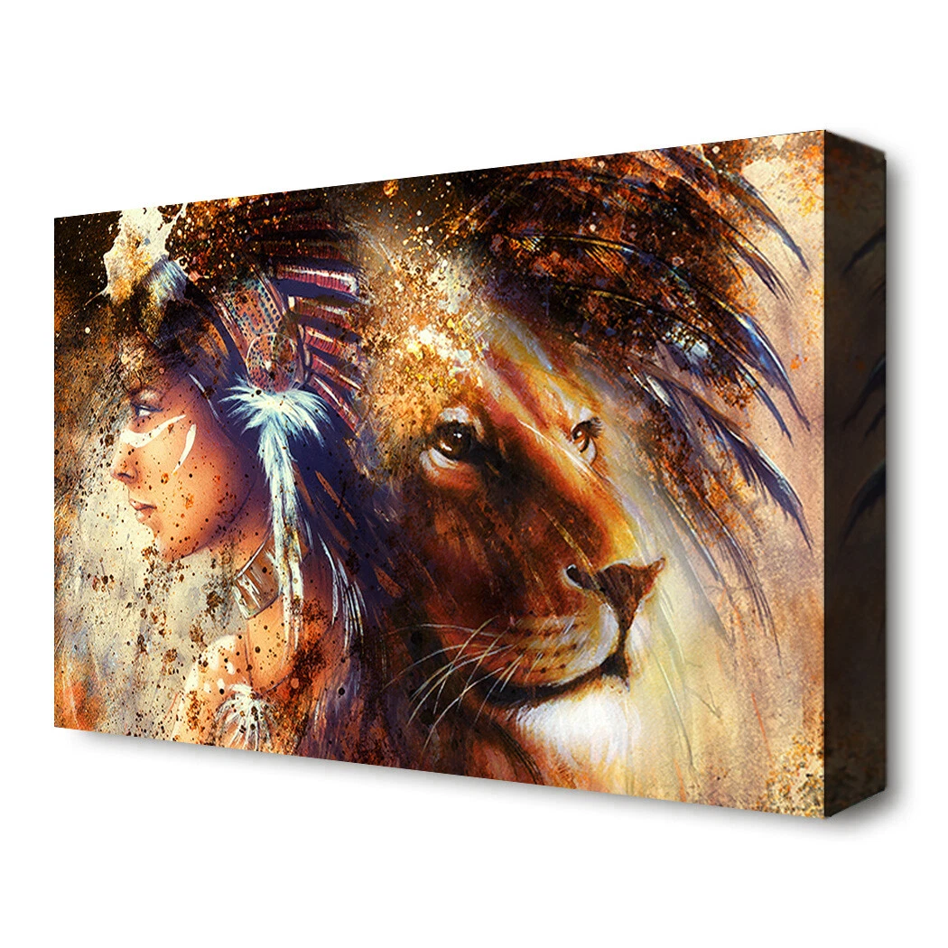 Half Lion Half Woman