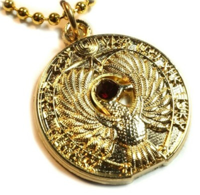 Raiders of the Lost Ark Staff of Ra Indiana Jones Pendant Necklace w ...