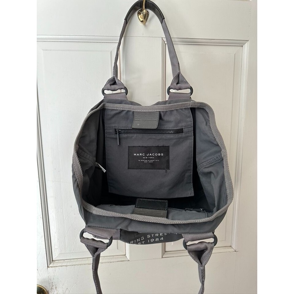 Mark Jacobs MARC JACOBS Logo Tote - M Canvas Tote Bag | eBay