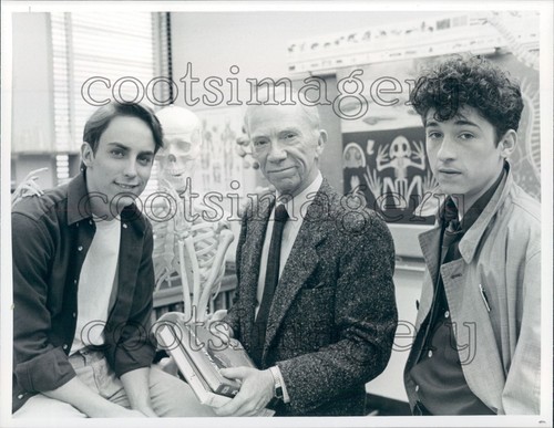 1986 Ray Walston Wally Ward Patrick Dempsey Fast Times 1980s TV Press ...