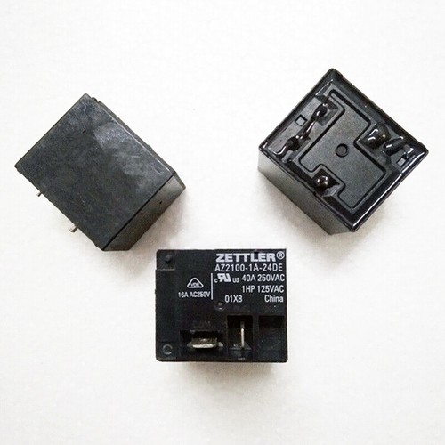 10PCS ZETTLER AZ2100-1A-24DE 24VDC Power Relay 4Pins | eBay