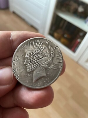 Two Face Coin Tattoo