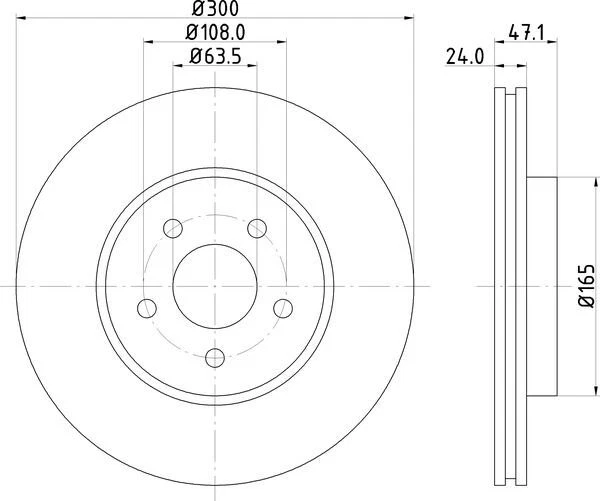 Car Disc Brake Dimensions