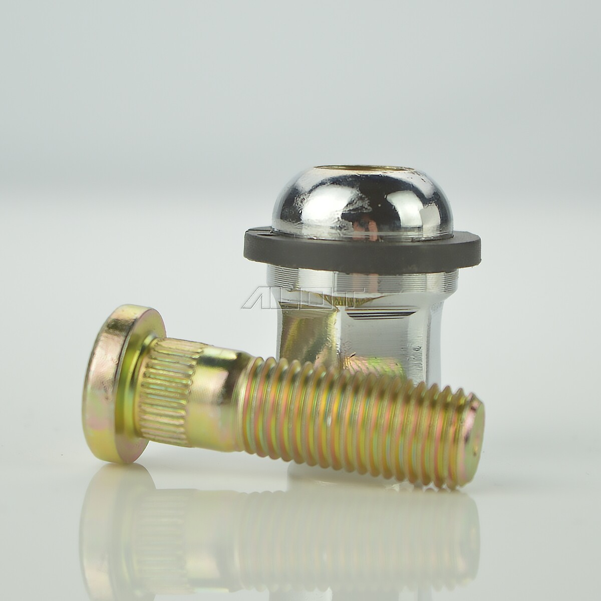 Knurled Stud Bolt With Wheel Nut - M12x1, 5 x 45mm for Honda Isuzu ...