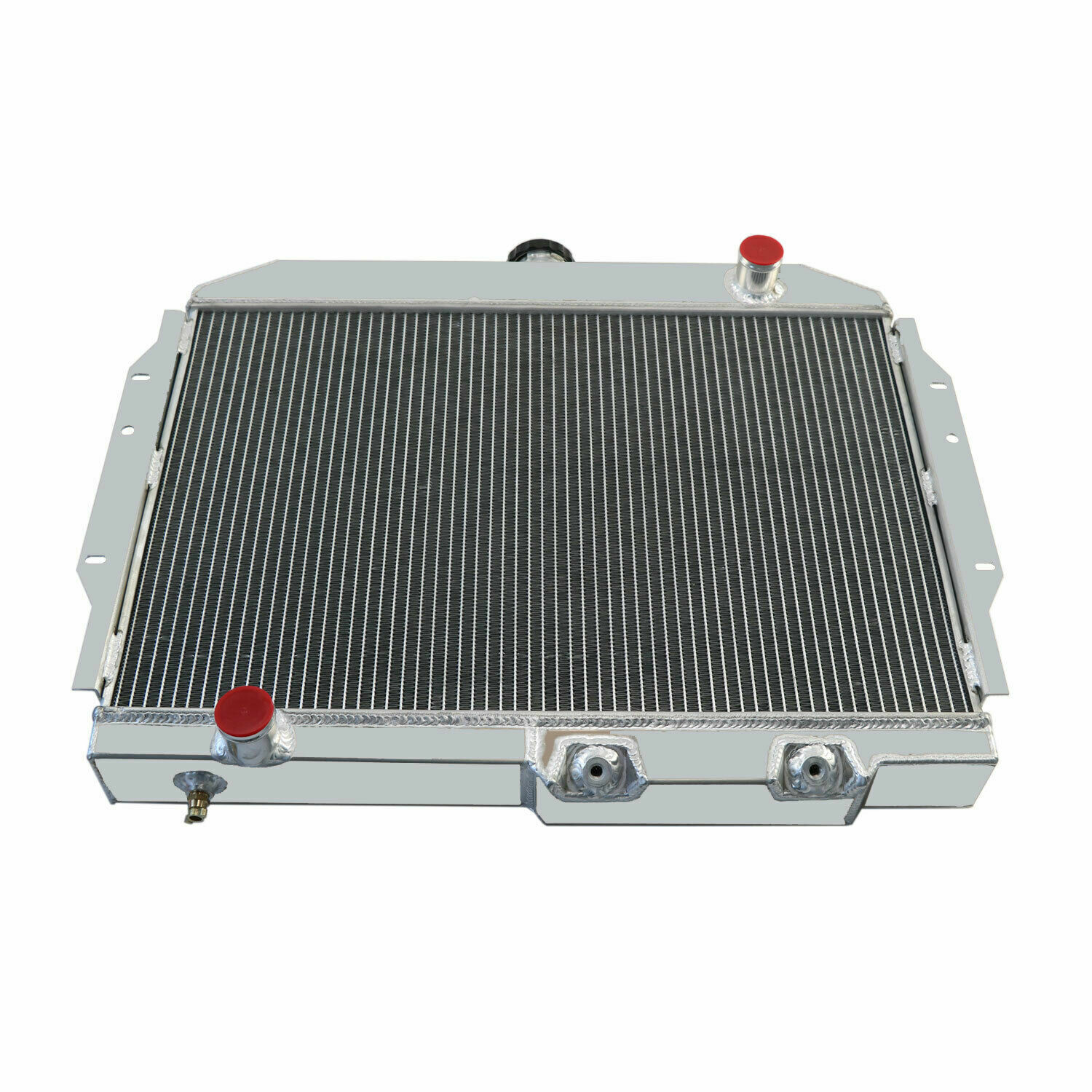 4 Row Aluminum Radiator For AMC AMX/Javelin/Marlin/Rambler/SST V8 66 ...