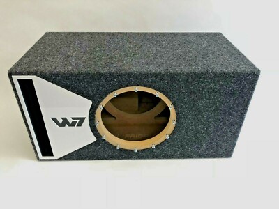 JL Audio 10W7 AE ported subwoofer box SPECIAL EDITION with white plexi ...