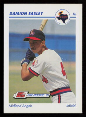Damion Easley 1991 Line Drive AA #433 Midland Angels Baseball Card | eBay