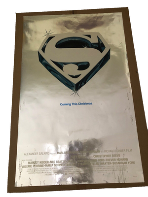 Superman 1978 Logo Superman 1978 Original Movie Program