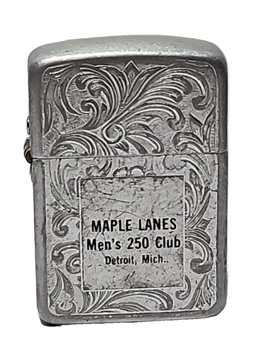 Vintage Park lighter With - Maple Lanes Men's 250 Club Detroit MI ...