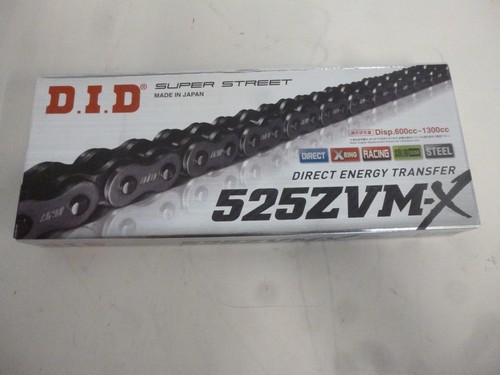 Did 525 ZVM-X Chain Drive 100 Links X-Ring Chain Motorcycle ...
