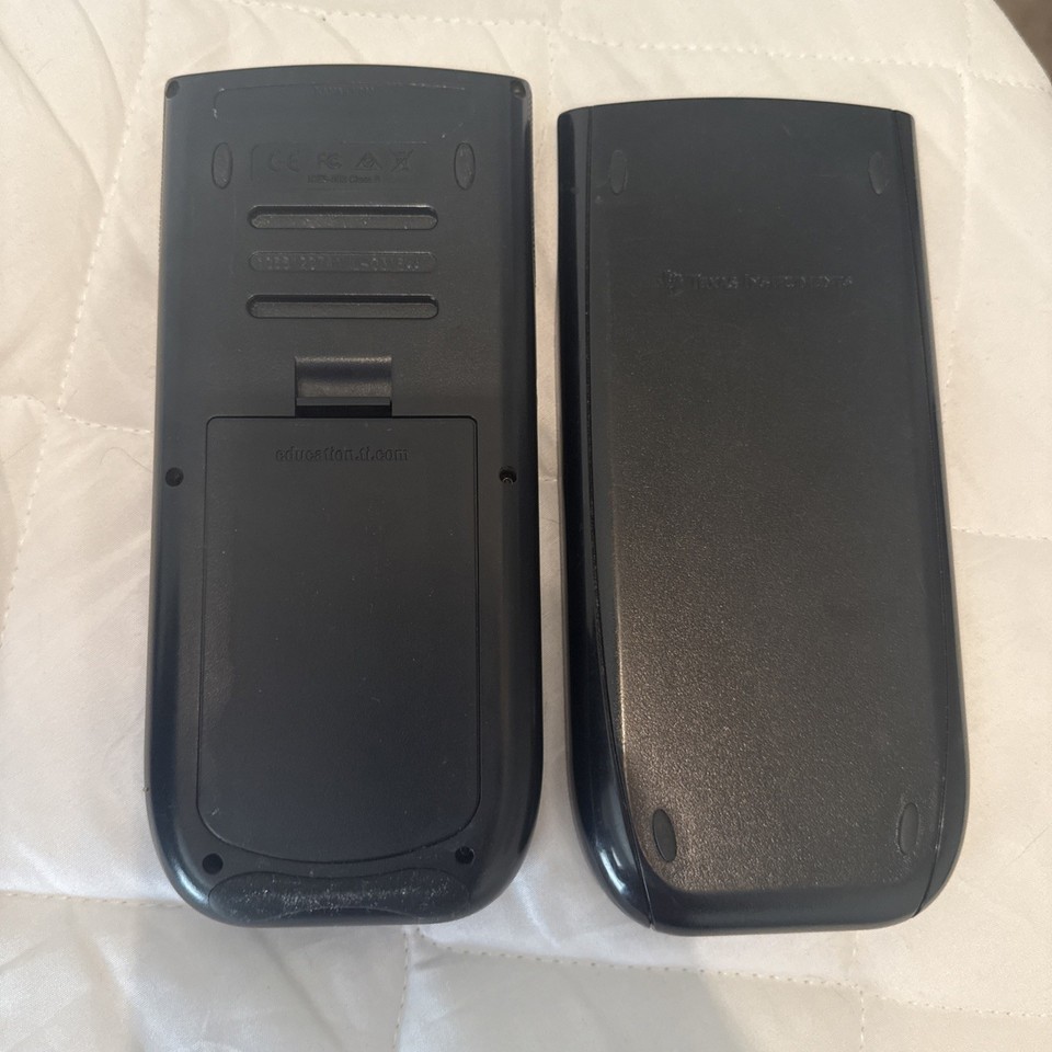 Texas Instruments TI-84 Plus Graphing Calculator W/COVER TESTED WORKS ...