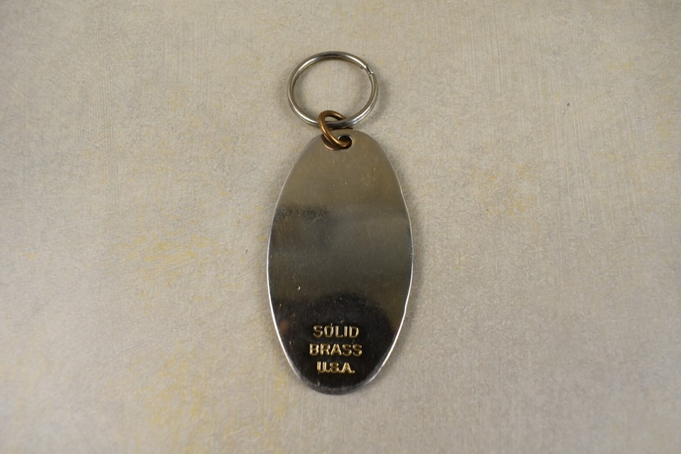 VINTAGE CANADA SOLID BRASS KEYCHAIN | eBay