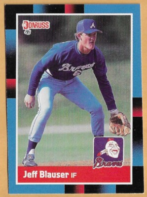 JEFF BLAUSER ATLANTA BRAVES #513 - DONRUSS NM-MT 1988 | eBay