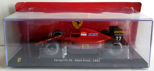 Die Cast 1/24 Model Car - Ferrari F1-91 Alain Prost 1991 - No. 37 | eBay