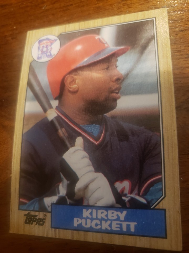 1987 Topps Kirby Puckett Multi-Error/Misprint Baseball Card | eBay