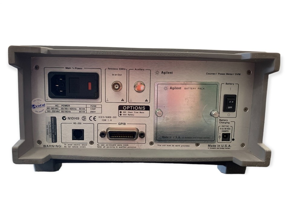 Agilent 53148A 26.5GHz Frequency Counter/ Power Meter/ DVM | eBay