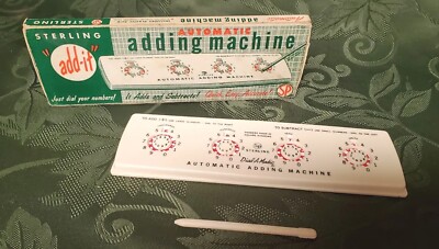 Cash Register, Adding Machines - Dial A Matic