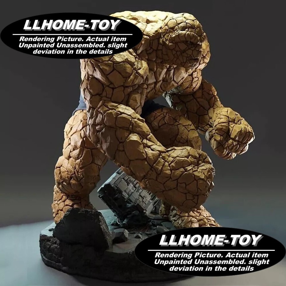 The Thing Fantastic F4 Resin 1:6 Model Kit Unpainted 3d Print GK Statue ...