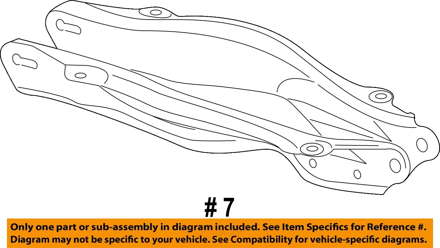 MERCEDES OEM 15-17 C300 Rear-Lower Control Arm 2053522000 | eBay