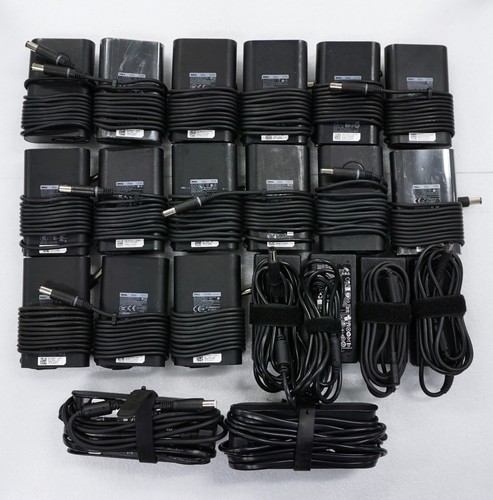 Lot of 21 65W Miscellaneous Dell OEM Laptop Power Adapters Chargers | eBay