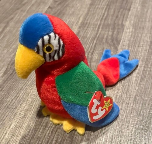 TY Beanie Baby: "Jabber" the Parrot [No. 4197] | eBay
